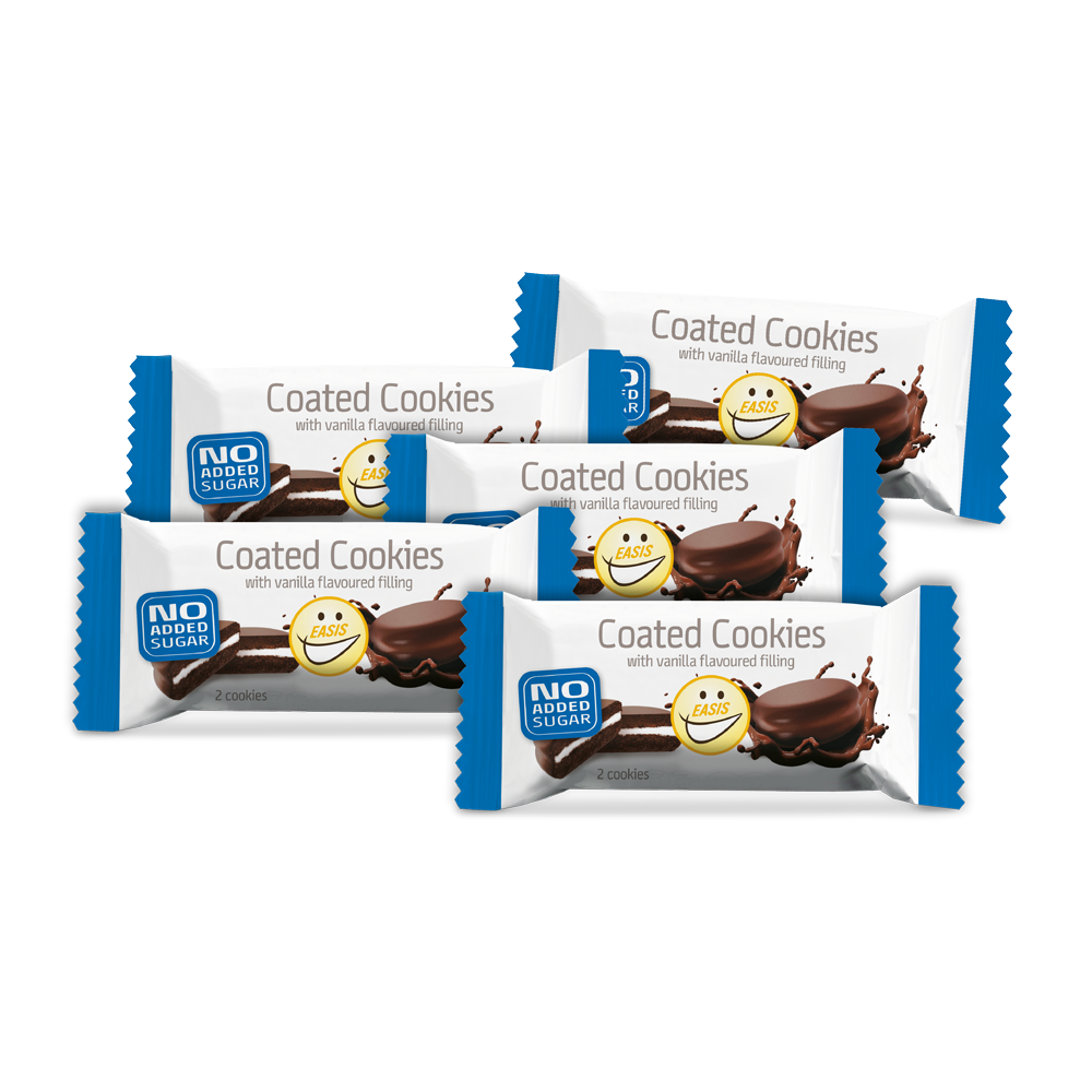 Sampak - EASIS Coated Cookies - uden tilsat sukker